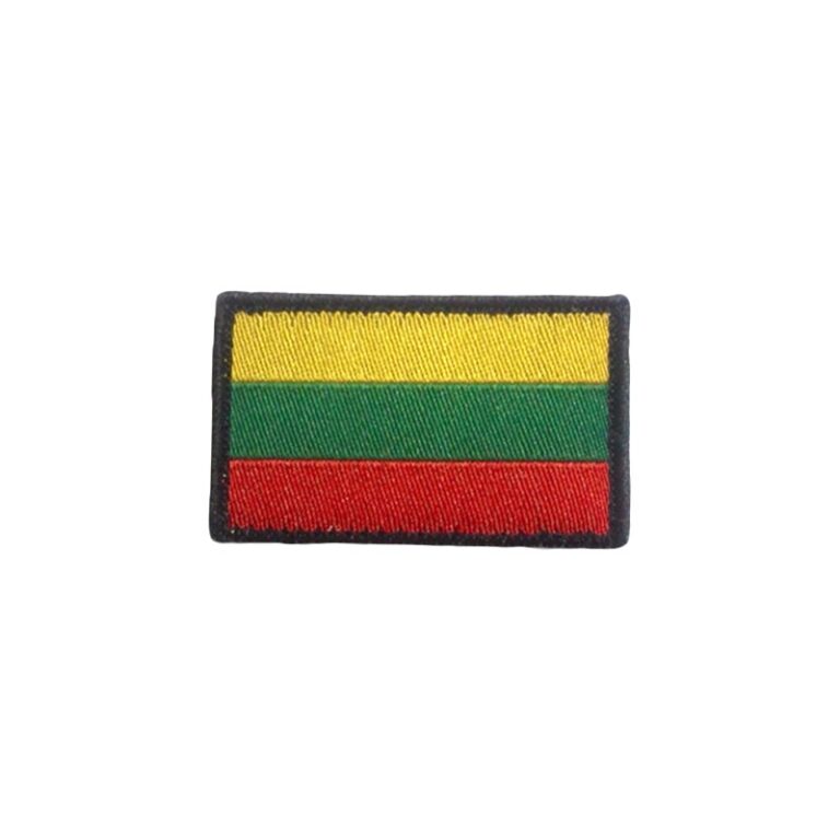 Antsiuvas PVC „LIETUVA“ - Militaryoutdoor.lt