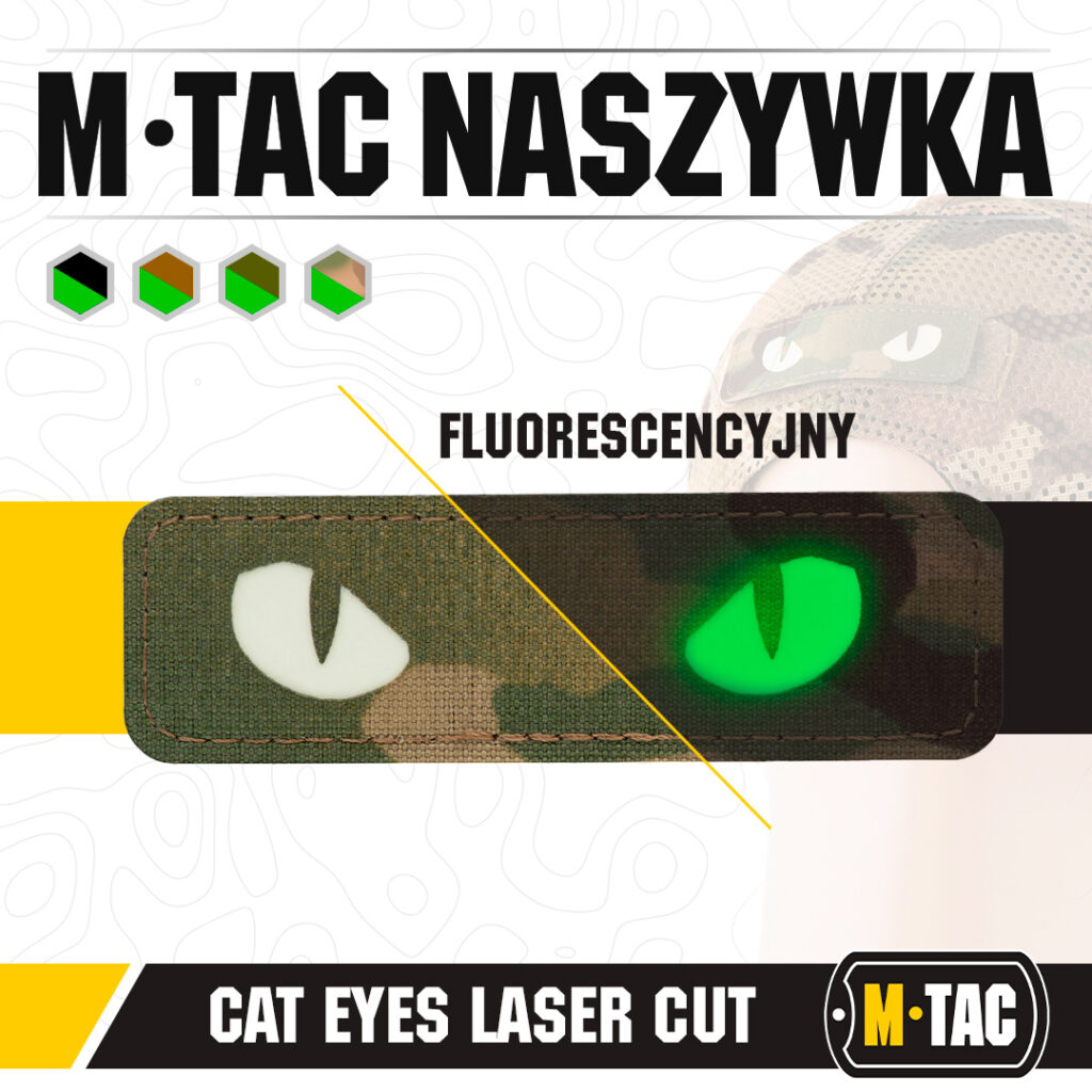 Antsiuvas M-TAC CAT EYES - Militaryoutdoor.lt